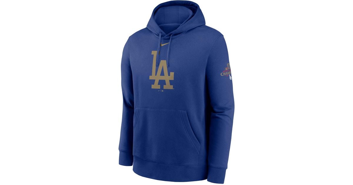 Nike Los Angeles Dodgers 2024 World Series Champions Club Mlb Pullover ...