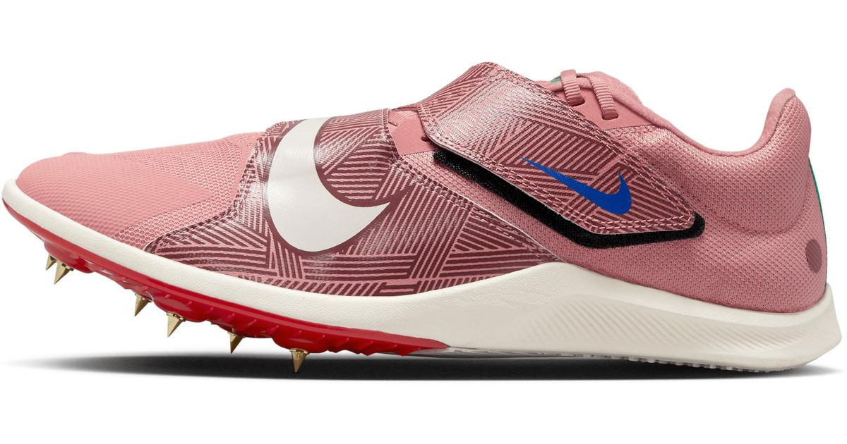 Nike Rival Jump Athletics Jumping Spikes in Pink for Men | Lyst