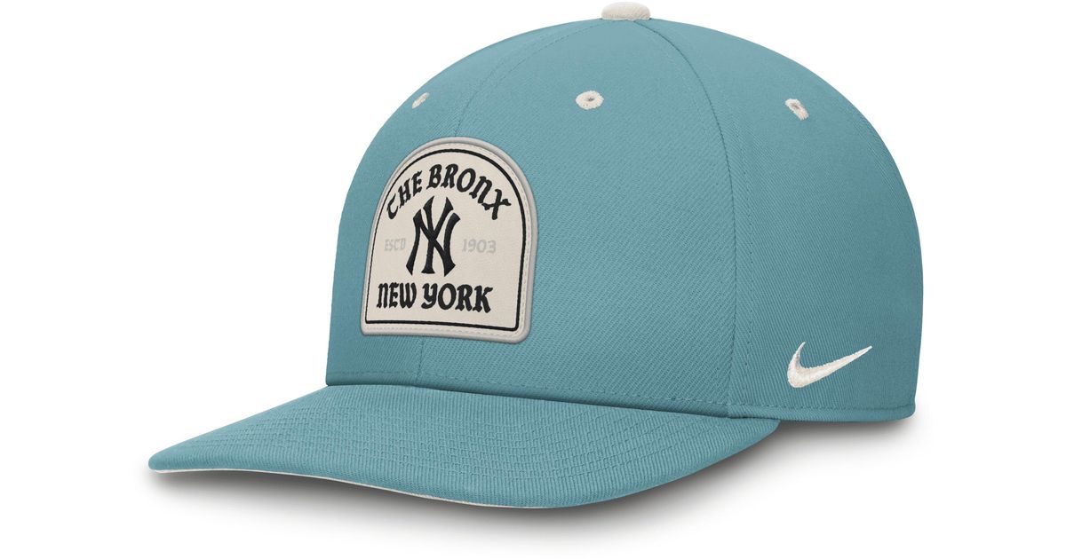Nike New York Yankees Pro Tech Dri-fit Mlb Adjustable Hat in Blue | Lyst