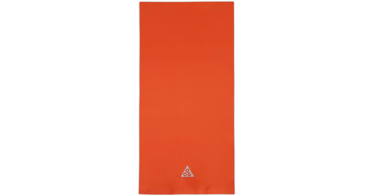 ACG Nike Reversible Uv Trail Running Neck Wrap in Orange | Lyst