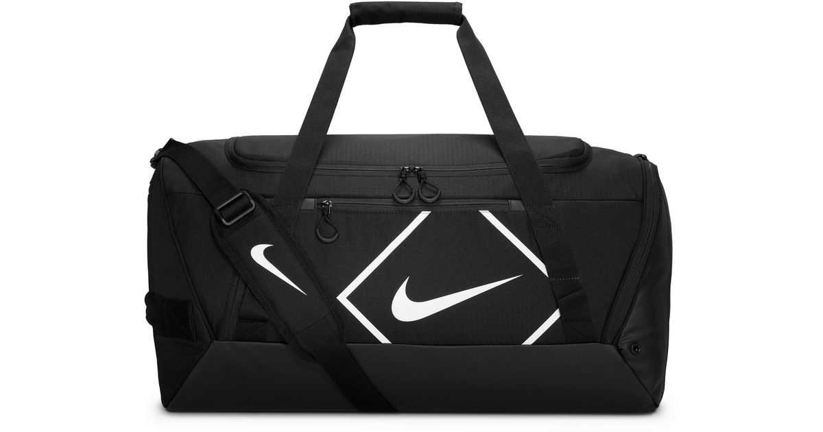 Nike Diamond Duffel Bag (72L) in Black for Men | Lyst