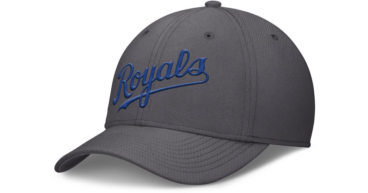 Nike Kansas City Royals Swoosh Dri-Fit Mlb Hat in Blue for Men | Lyst