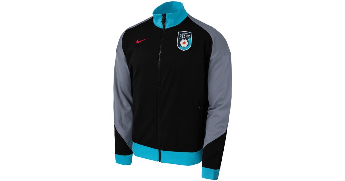 Nike Chicago Stars Fc Nwsl Anthem Jacket in Black | Lyst
