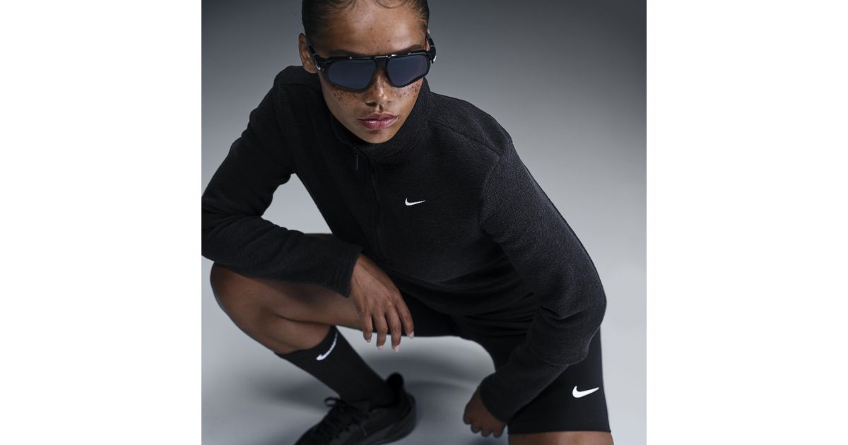 Nike Sportswear Phoenix Plush Slim Long-Sleeve Cozy Fleece 1/2-Zip Top ...