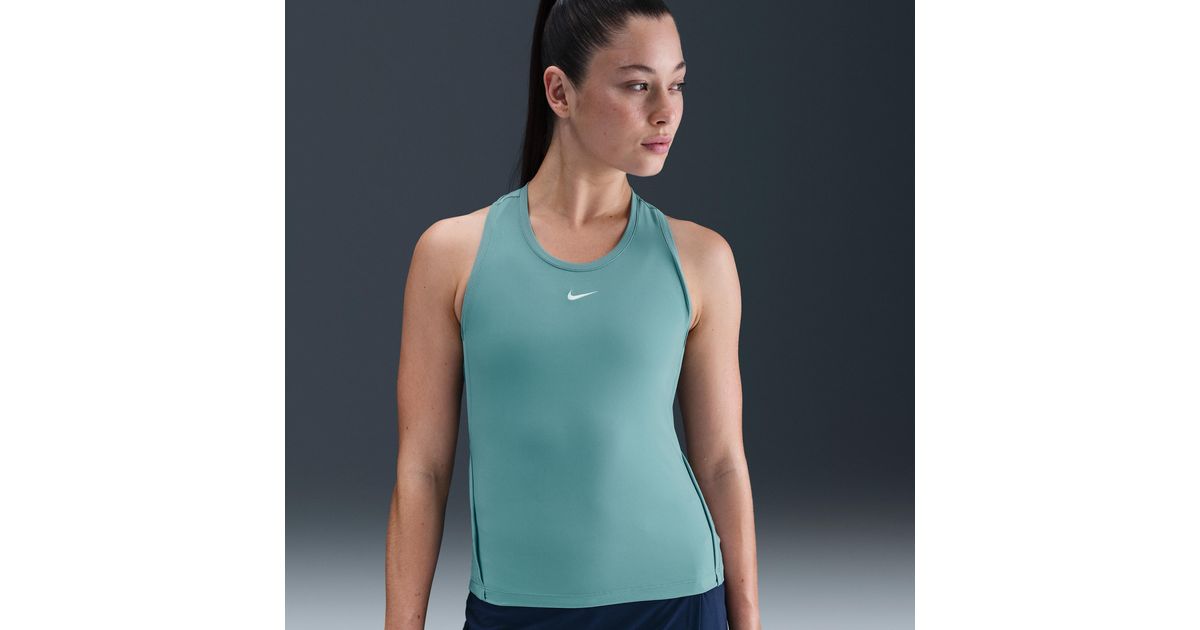 Nike Victory Dri-Fit Tennis Tank Top in Blue | Lyst