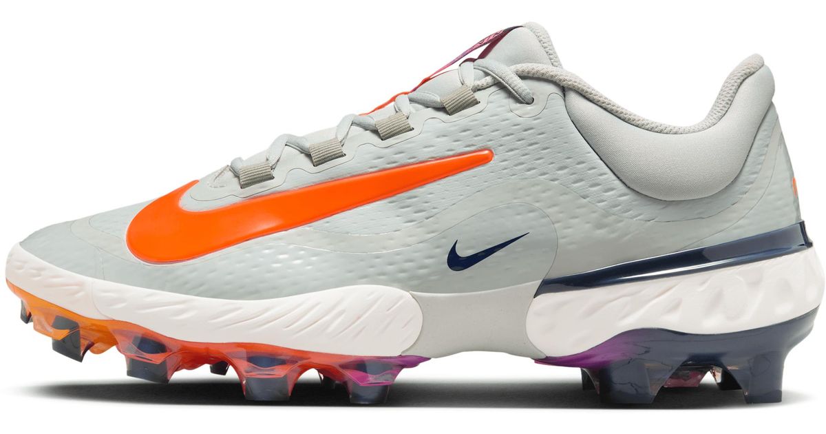 Nike Alpha Huarache Elite 4 Low Mcs Baseball Cleats in Gray for Men | Lyst