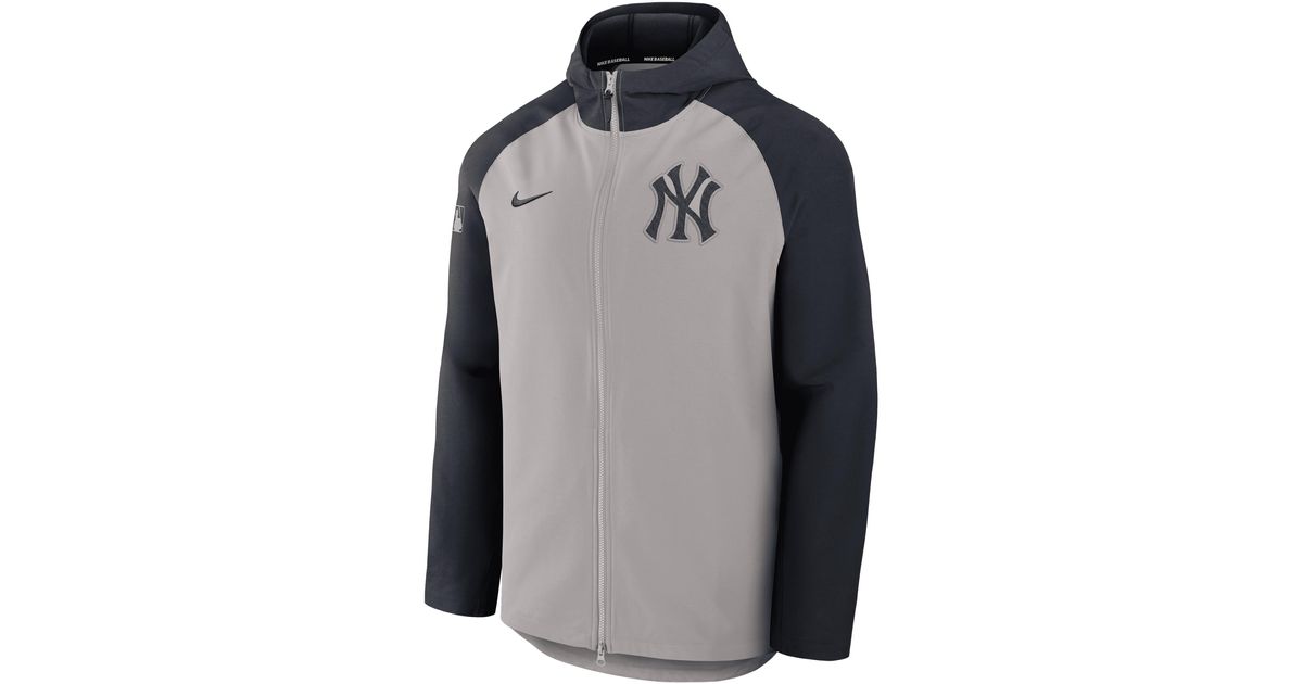 Nike New York Yankees Authentic Collection Menâ Therma Mlb Full-Zip ...