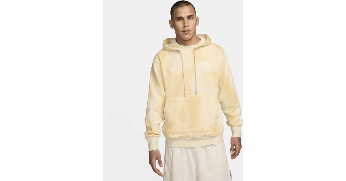 Nike Usmnt Standard Issue Dri-Fit Soccer Pullover Hoodie in Natural for ...