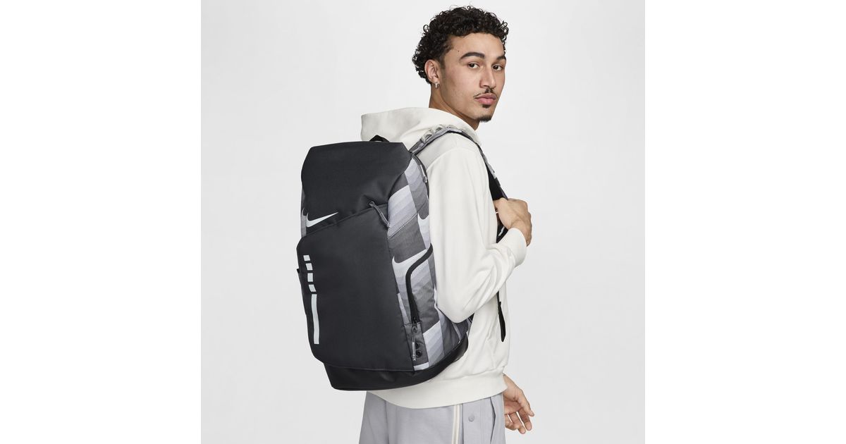 Nike Hoops Elite Printed Backpack (32L) in Black | Lyst