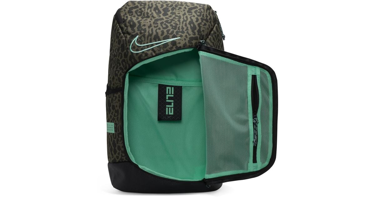 Nike Hoops Elite Pro Printed Backpack In Green For Men Lyst