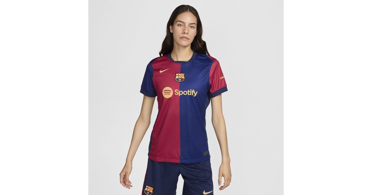 Nike F.C. Barcelona 2024/25 Stadium Home Dri-Fit Football Replica Shirt ...