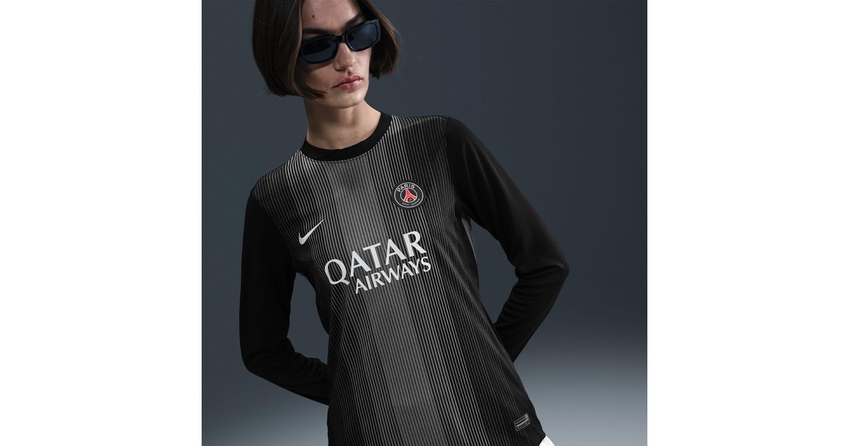 Nike Paris Saint-Germain 2025/26 Stadium Goalkeeper Dri-Fit Football Replica Long-Sleeve Shirt ...