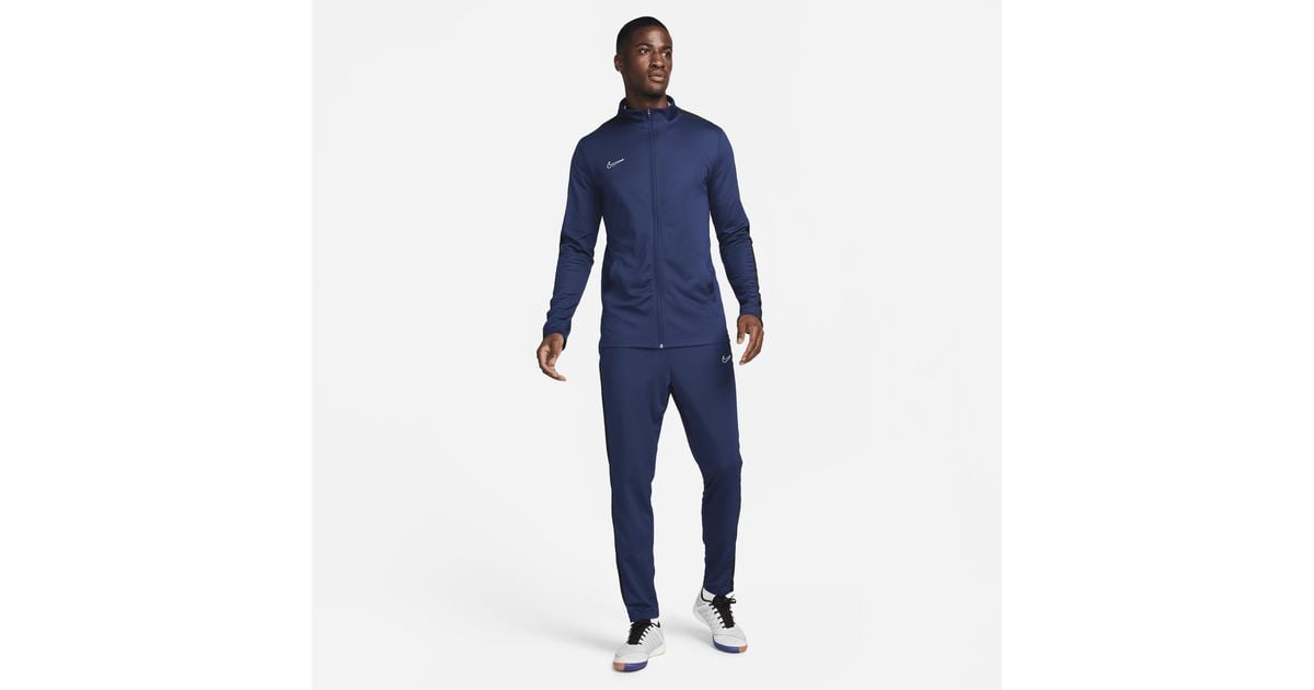 Nike Academy Dri-Fit Football Tracksuit in Blue for Men | Lyst