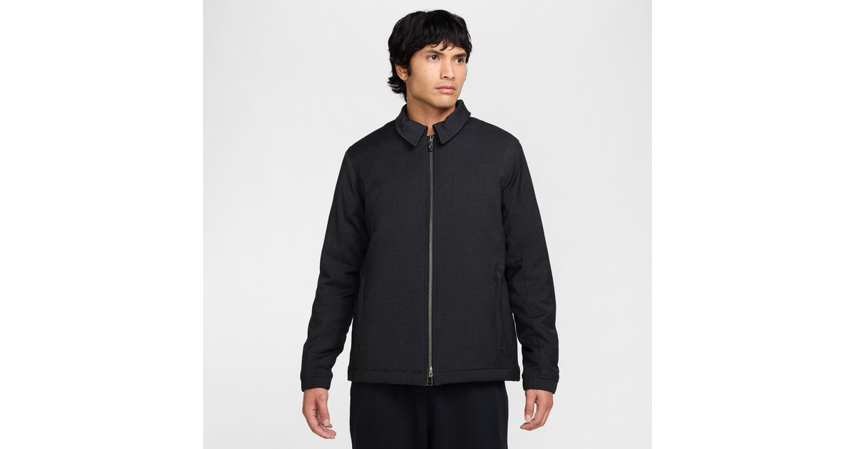 Nike Wool Classics Insulated Jacket in Black | Lyst