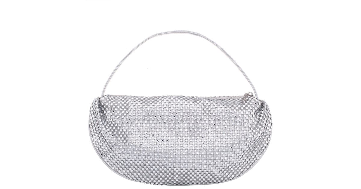 Nina Cally-true Silver in White | Lyst