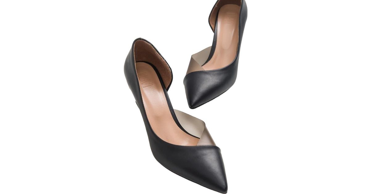 Prologue Shoes Vera Pointed Toe Pump in Gray | Lyst