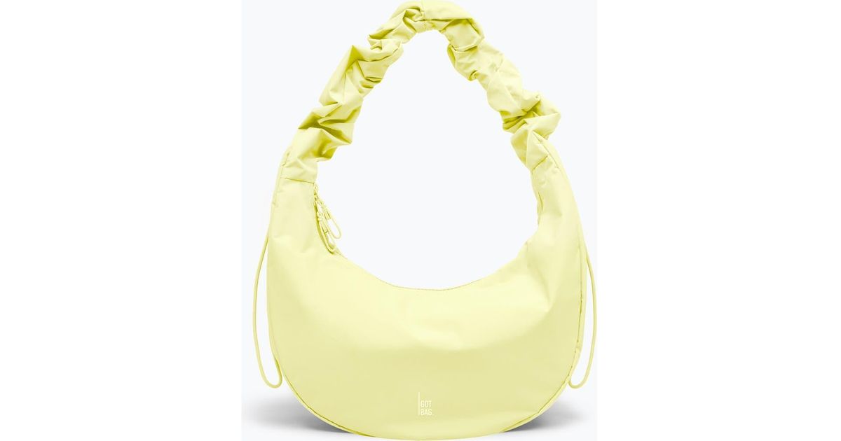 GotBag Moon Bag Ruffle in Yellow | Lyst