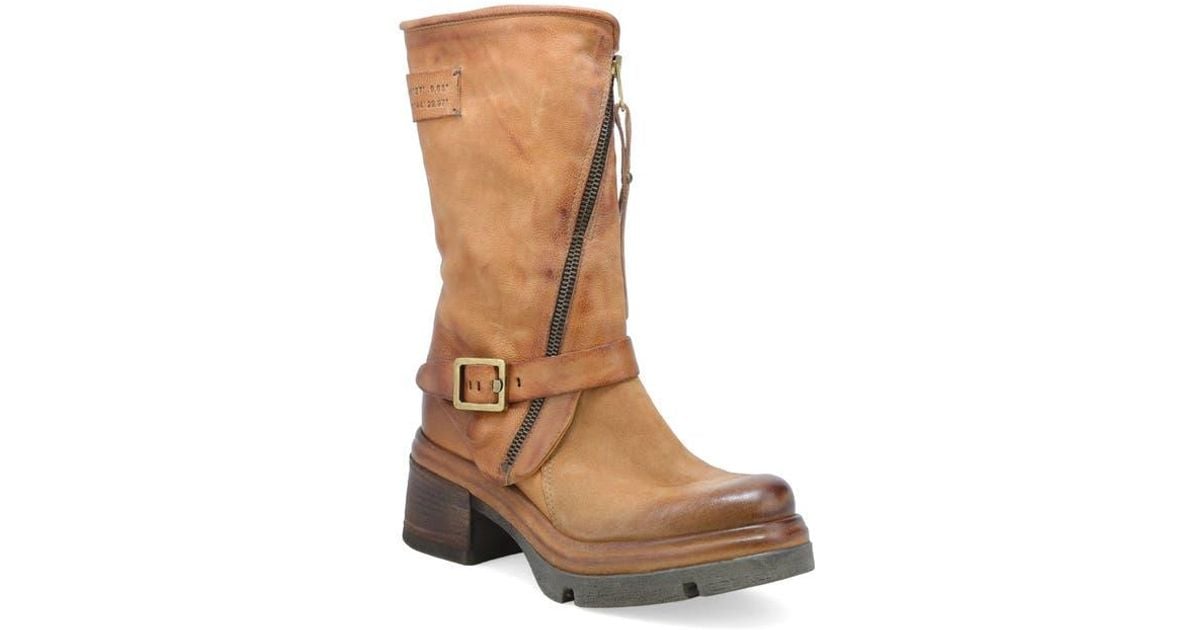 A.s.98 Emory Lug Sole Boot in Brown | Lyst