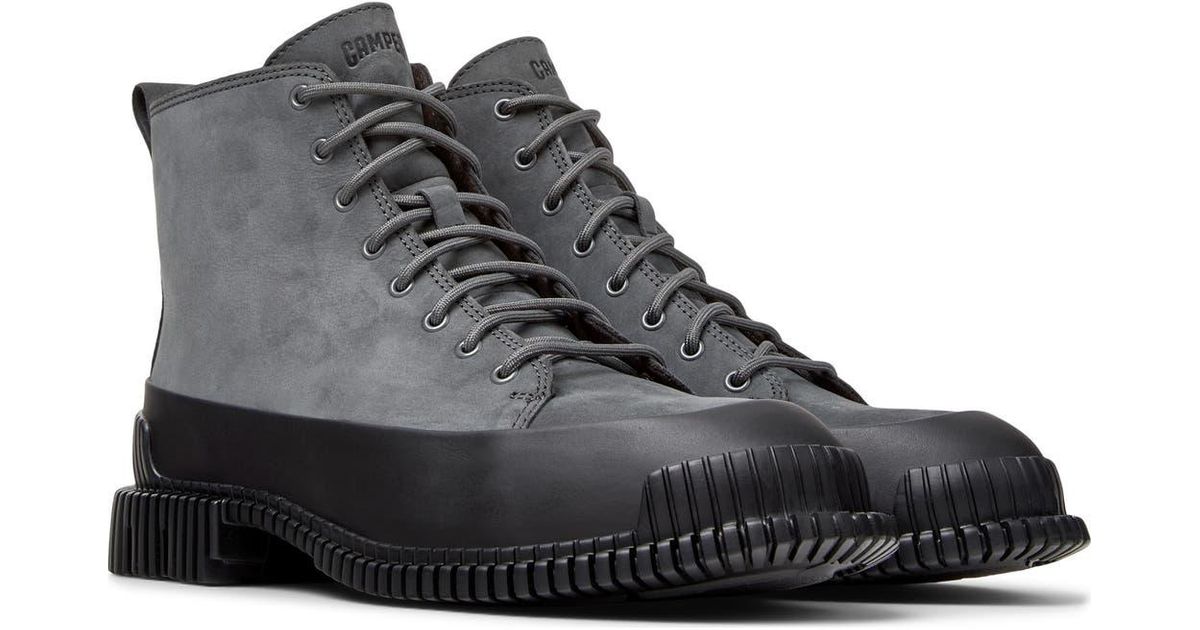 Camper Pix Lace-Up Boot in Black | Lyst