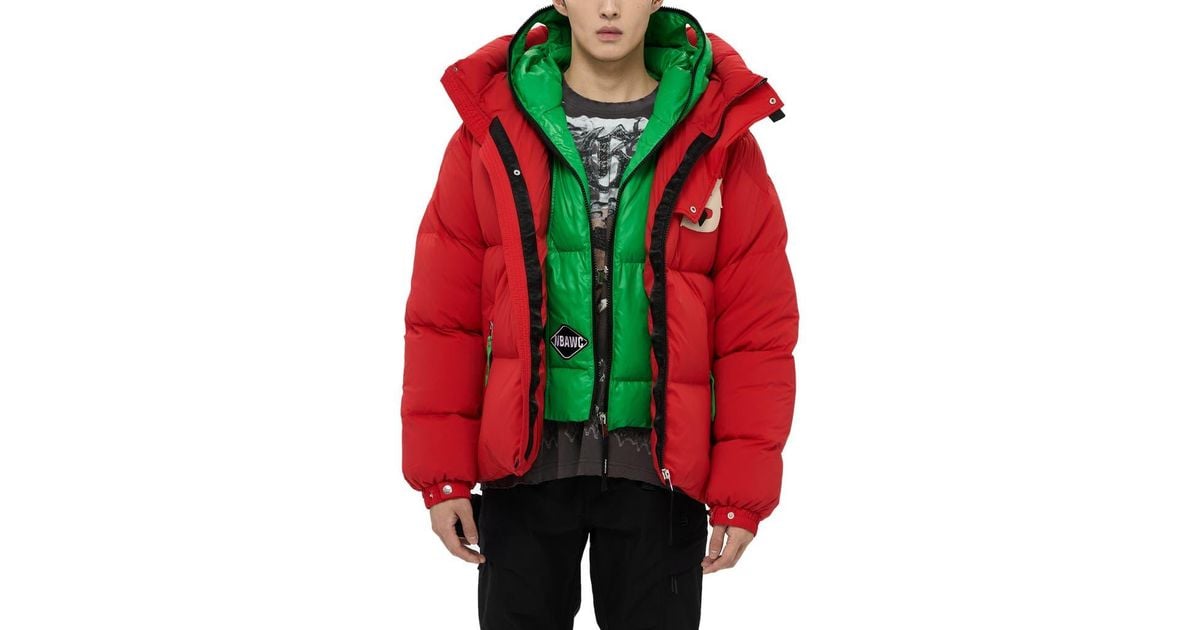 Alpha Style Kudu Puffer [Alpha Never Broke Edition] in Red | Lyst