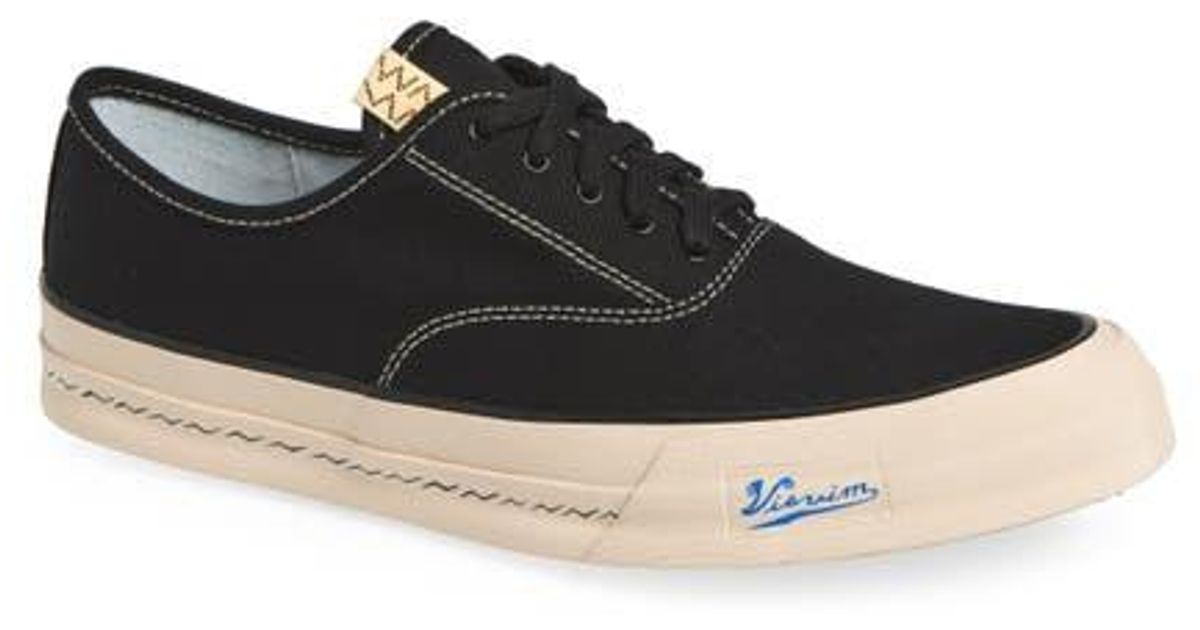 Visvim Logan Lo Sipe Deck Shoe in Black for Men | Lyst