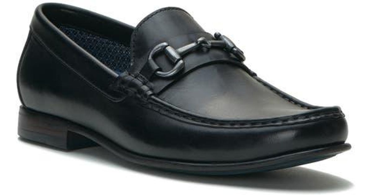 Vince Camuto Caelan Moc Toe Bit Loafer in Black for Men | Lyst
