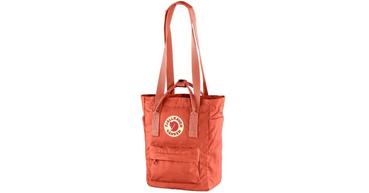 Fjallraven Mini Kånken Tote Backpack in Red | Lyst