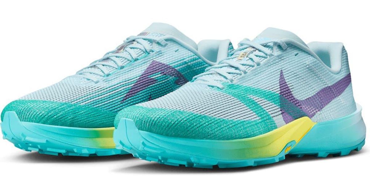 Nike Kiger 10 Trail Running Shoe in Blue for Men | Lyst