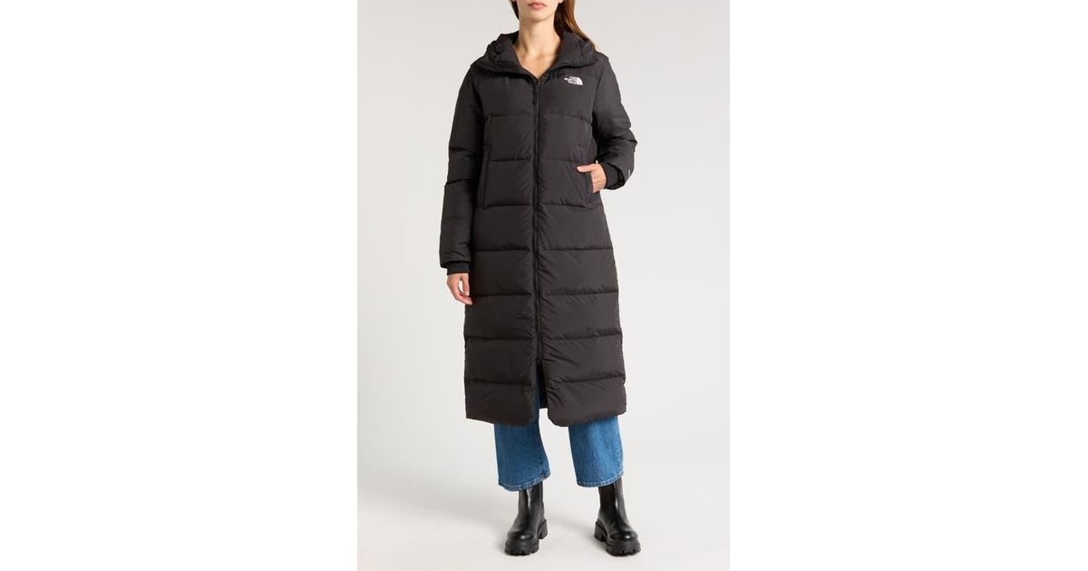 The North Face Triple C Longline 550 Fill Power Down Parka in Black | Lyst