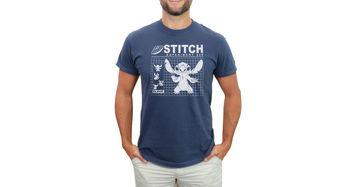 Lilo Et Stitch Experiment 626 Graph Graphic T-Shirt in Blue for Men | Lyst