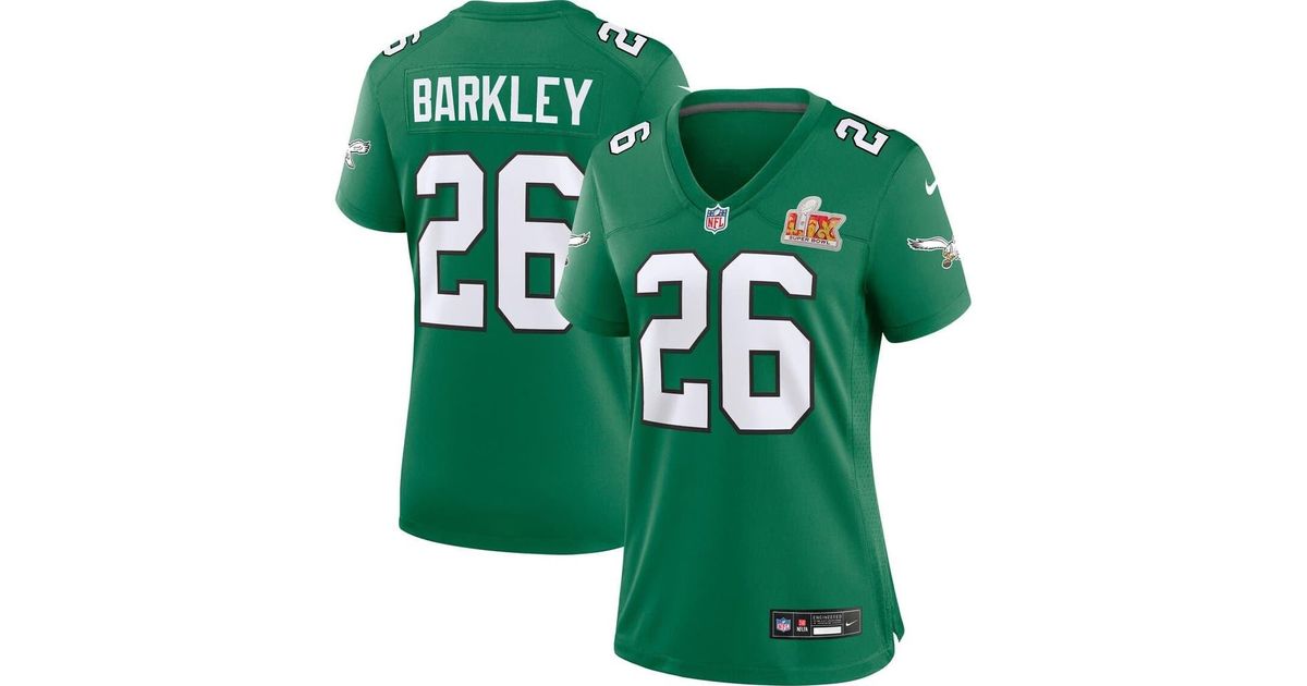 Nike Saquon Barkley Philadelphia Eagles Super Bowl Lix 2Nd Alternate ...