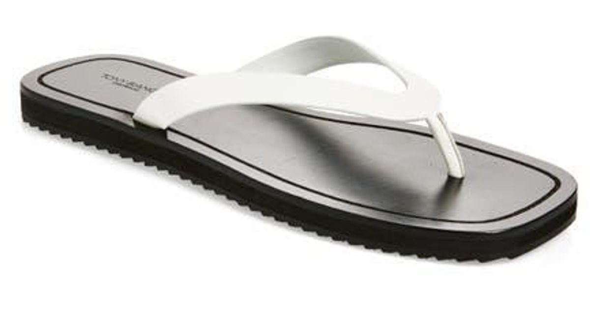 Tony Bianco Kimba Flip Flop in White | Lyst