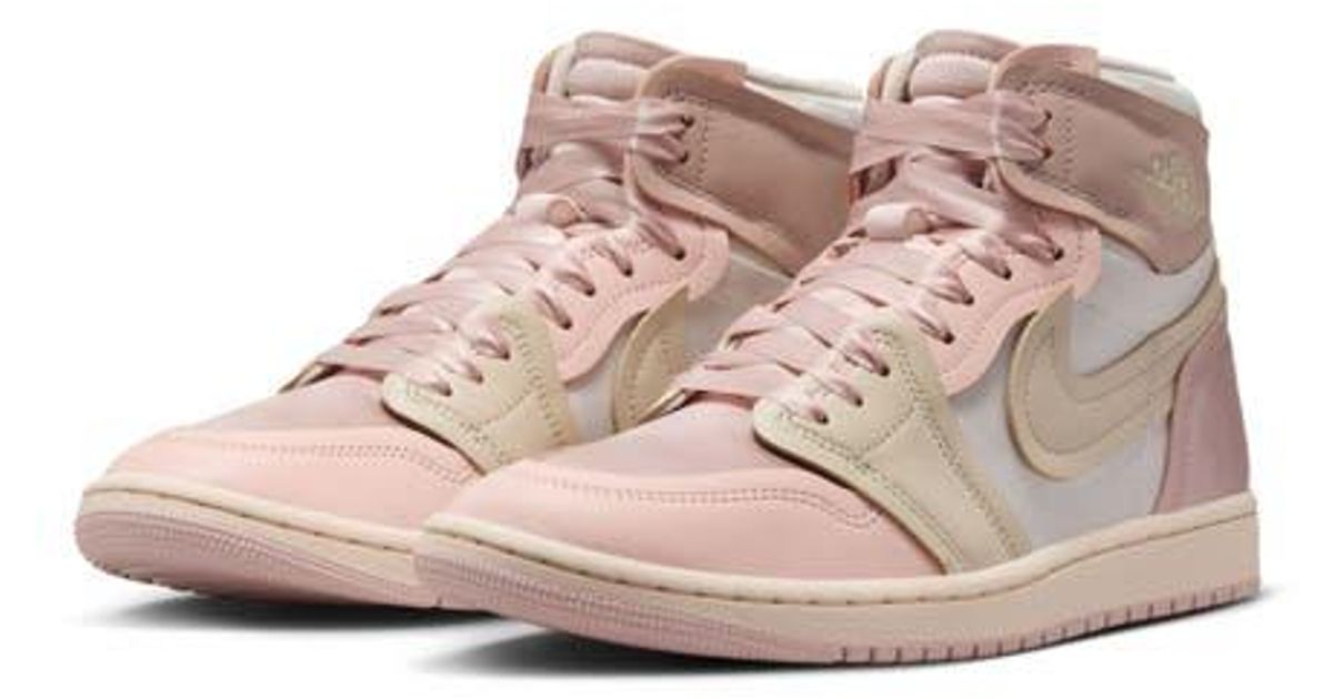 Nike Air 1 High 'Method Of Make' Basketball Sneaker in Pink | Lyst
