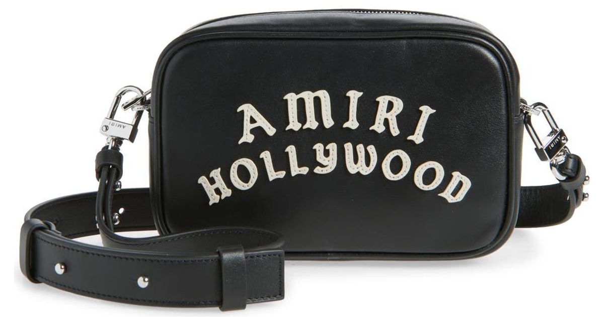 Amiri Hollywood Camera Bag in Black for Men | Lyst