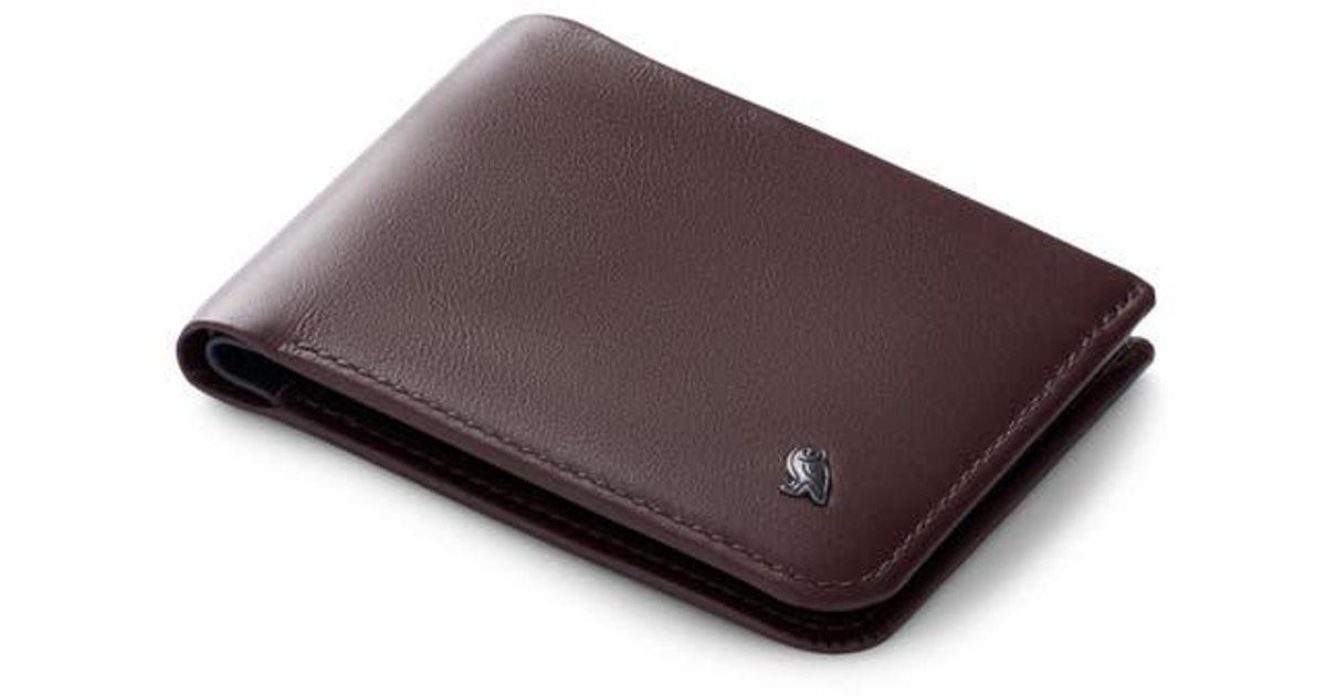 Bellroy Rfid Leather Bifold Wallet in Brown | Lyst