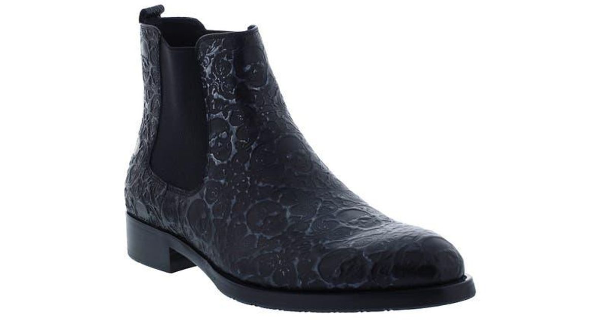 Robert Graham Delmore Chelsea Boot in Blue for Men | Lyst
