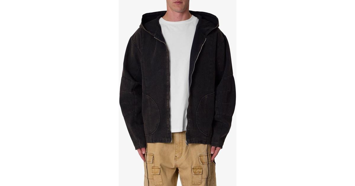 Mnml Seamed Work Jacket In Black For Men Lyst