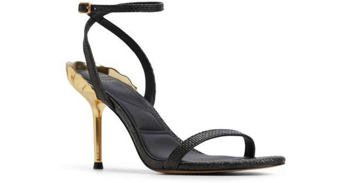 ALDO X Disney Ursula Ankle Strap Sandal in Black | Lyst