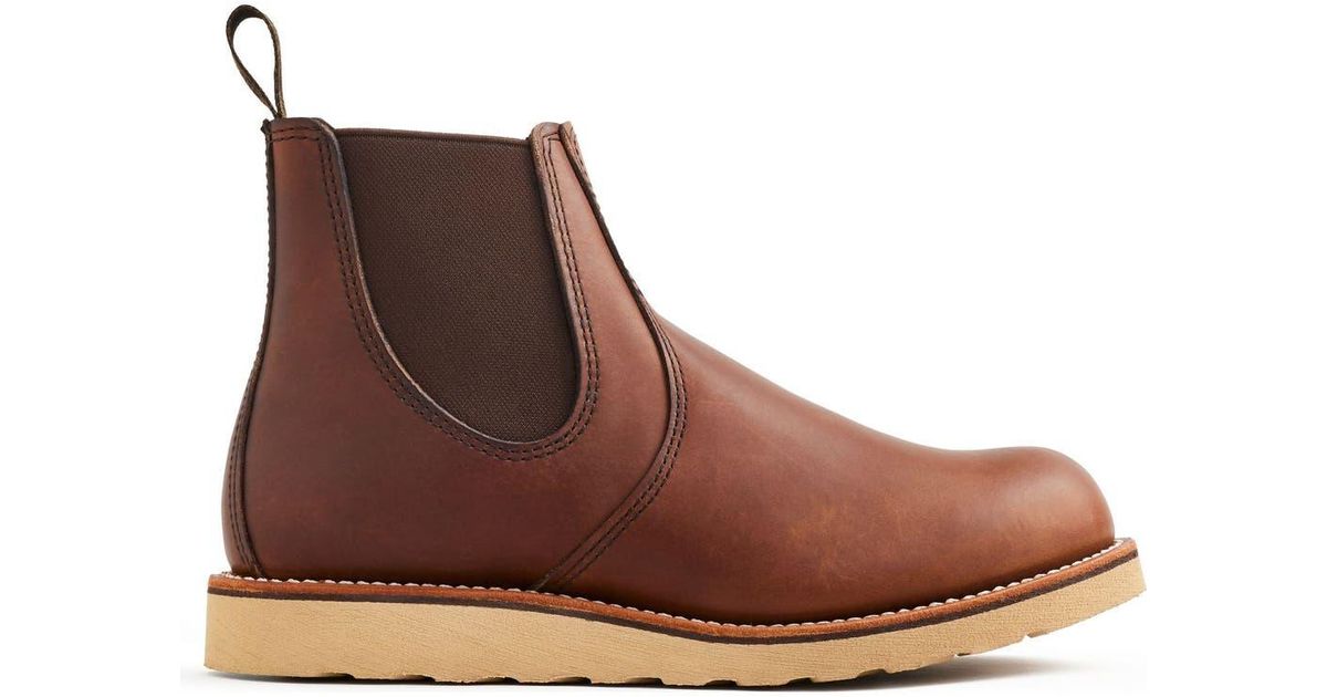 Red Wing Classic Chelsea Harness Leather Boot in Brown for Men | Lyst