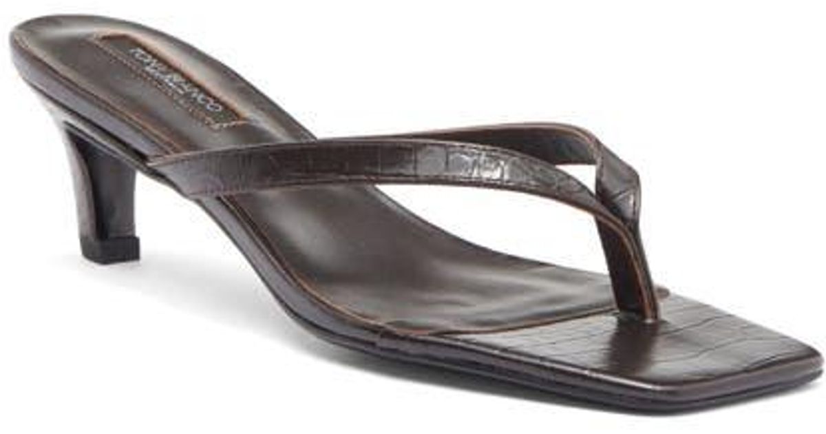 Tony Bianco Topaz Flip Flop in White | Lyst
