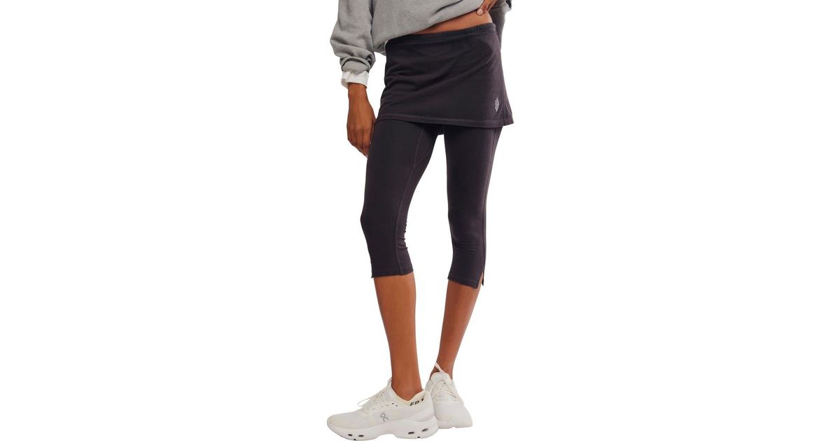 Free People Fp Movement Intensity Mid Rise Capri Skirted Leggings in ...