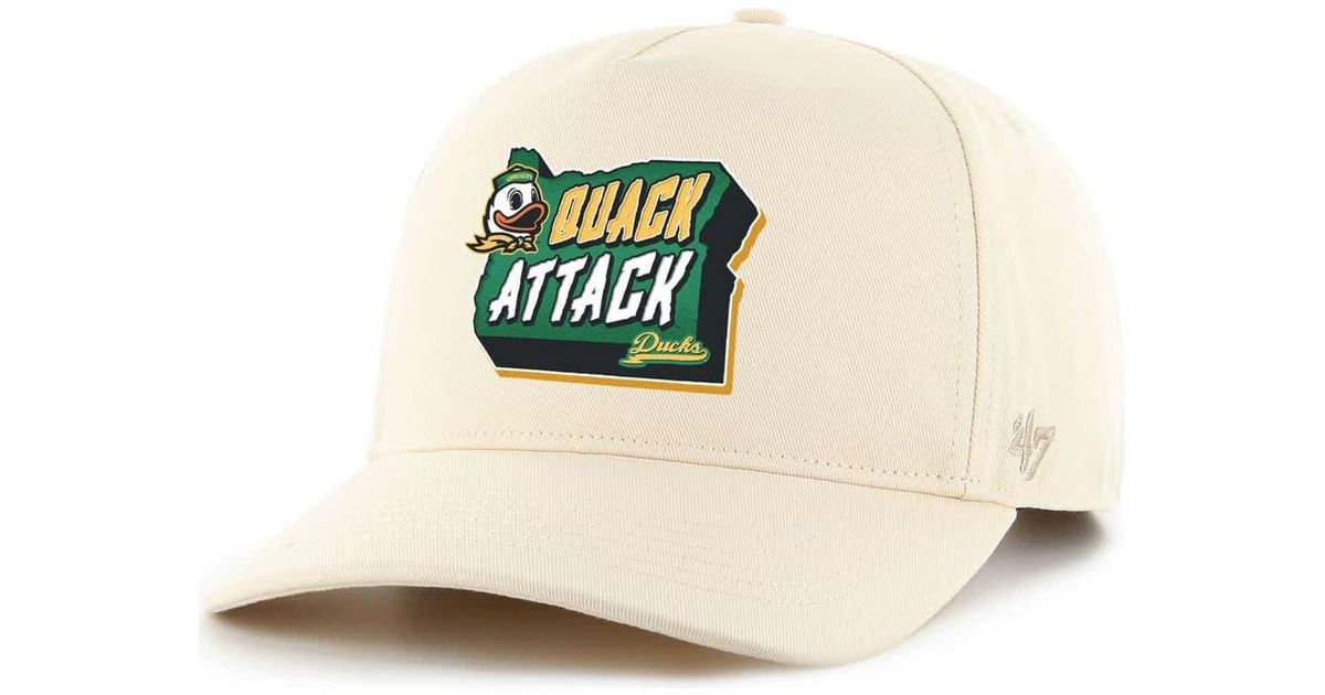 '47 Oregon Ducks Quack Attack Hitch Adjustable Hat in Natural for Men ...