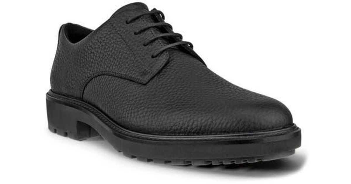 Ecco Metropole Oslo Derby in Black for Men | Lyst