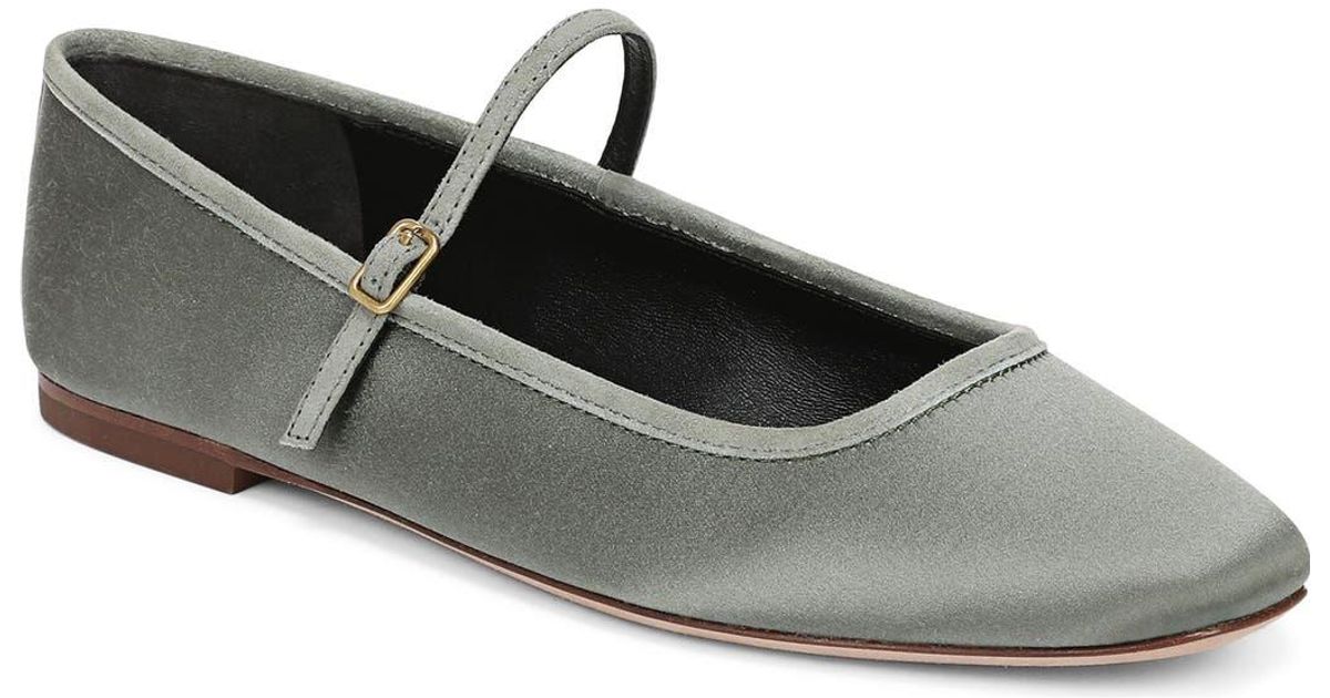 Veronica Beard Ellie Mary Jane Flat in Black | Lyst