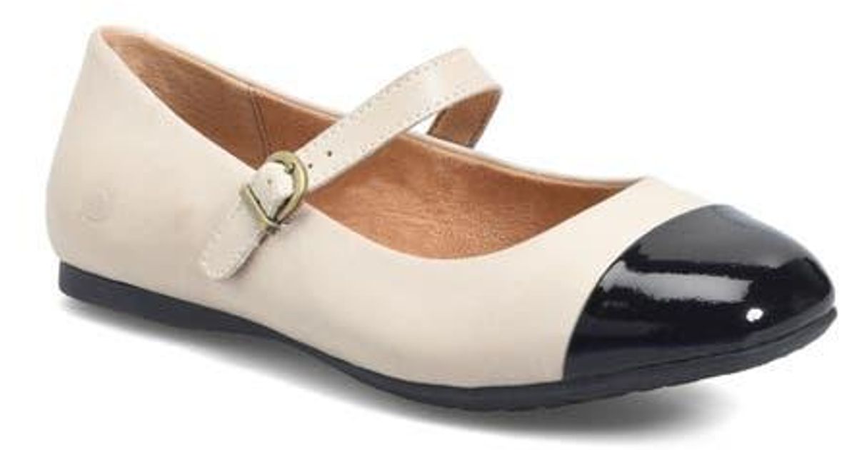 Børn Panda Cap Toe Mary Jane in Natural | Lyst