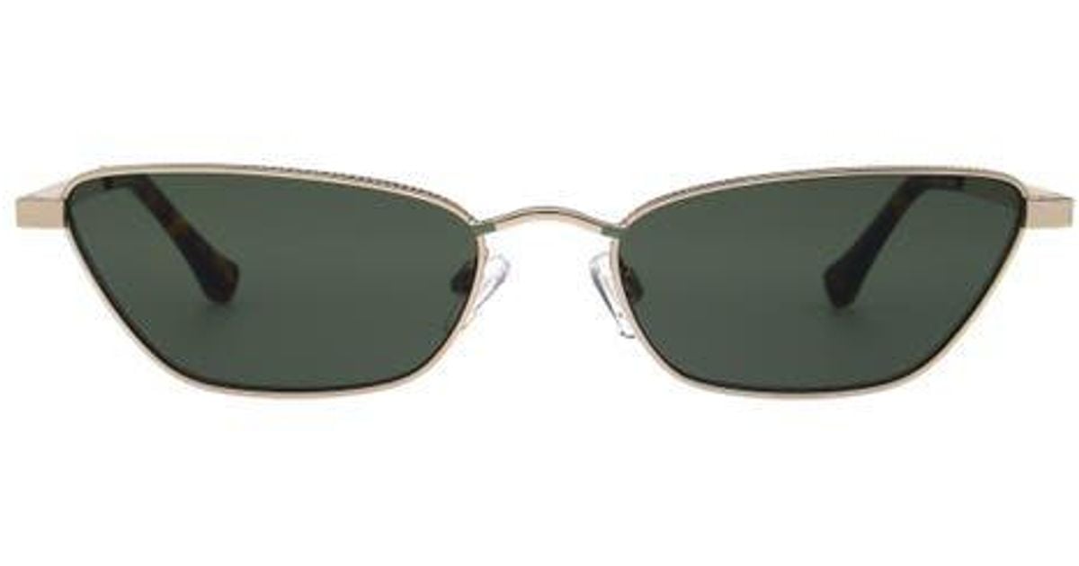 Florence By Mills 56Mm Cat Eye Sunglasses in Green | Lyst
