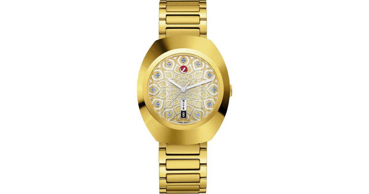 Rado Diastar Original Automatic Bracelet Watch, 38Mm in Metallic | Lyst
