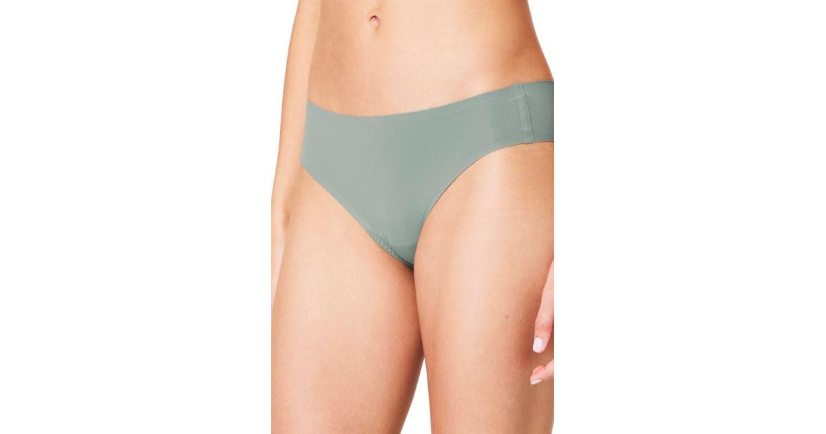 Spanx Fit-To-You 3-Pack Bikini Briefs in Blue | Lyst