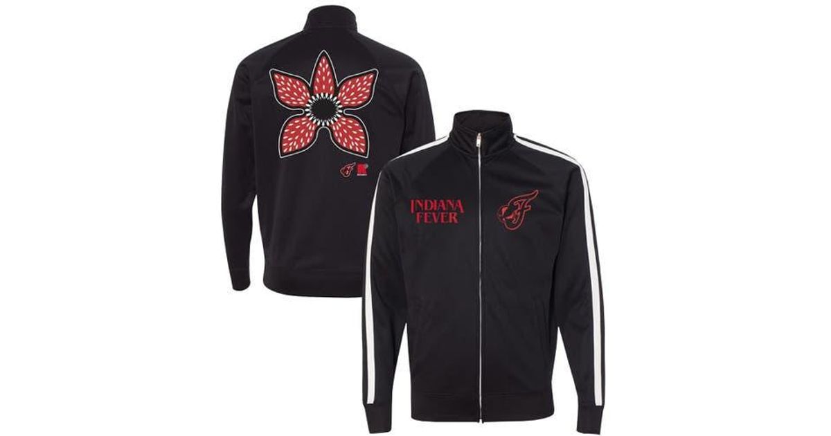 round21 Indiana Fever Stranger Things Hawkins Full-Zip Track Jacket in ...