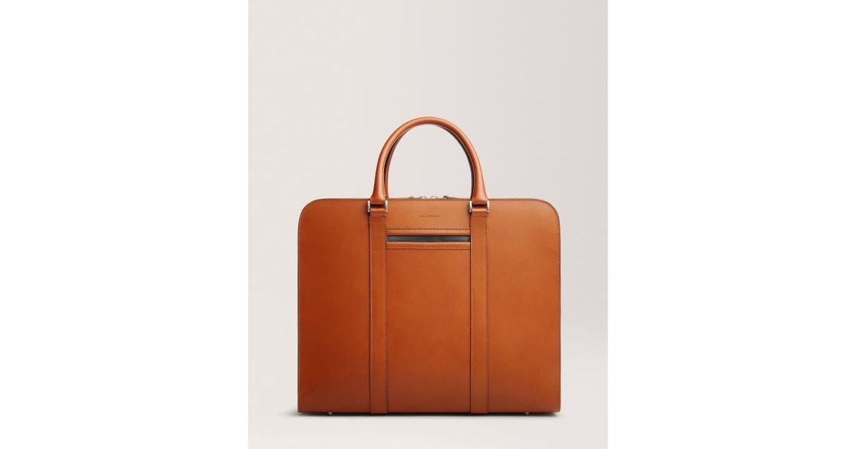 Carl Friedrik Palissy Overnight Briefcase in Brown | Lyst
